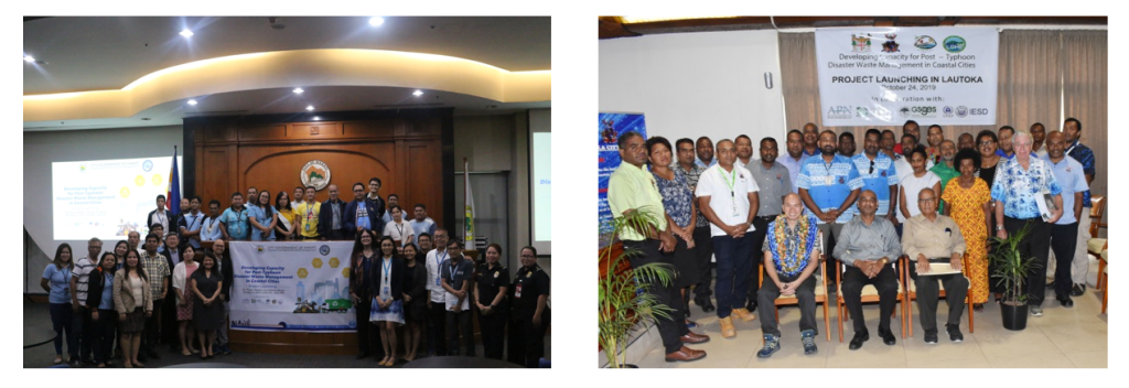 Developing capacity for post-typhoon disaster waste management in ...