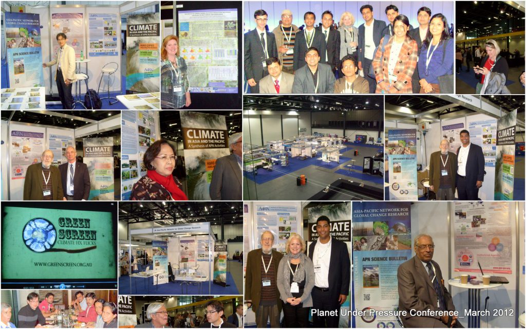 APN at Planet Under Pressure 2012, London, UK | Asia-Pacific Network ...