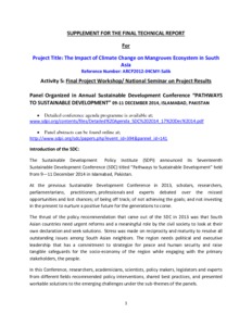 Supplement Report: ARCP2012-04CMY-Salik | Asia-Pacific Network for ...