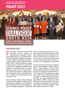 Science-Policy Dialogue in South Asia: Global Environmental Change ...