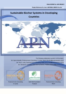 Sustainable Biochar Systems in Developing Countries | Asia-Pacific ...