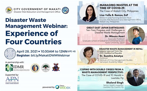 Disaster waste management webinar: Experience of four cities | Asia ...