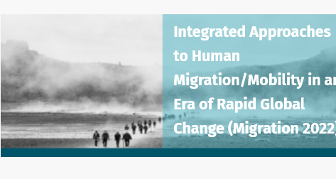Funding opportunity: Integrated approaches to human migration/mobility ...