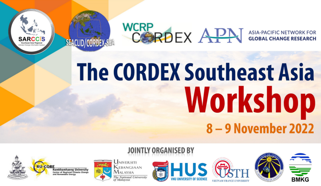 CORDEX Southeast Asia workshop: Regional climate downscaling and ...