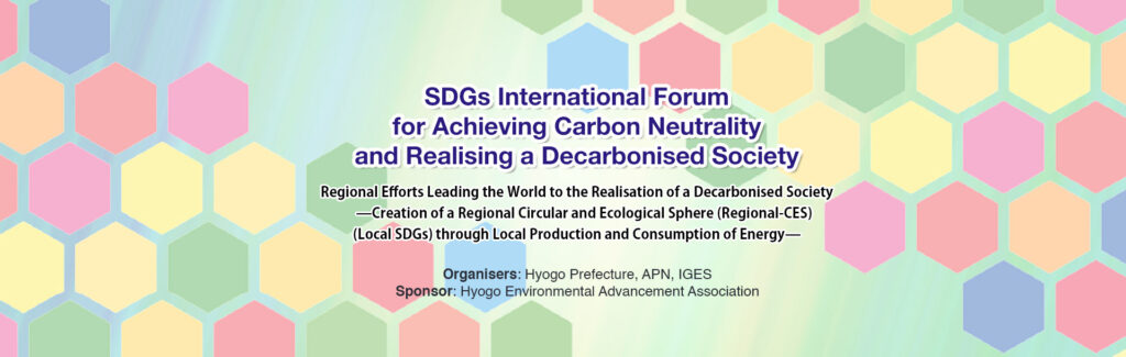 SDGs International Forum for Achieving Carbon Neutrality and Realising ...