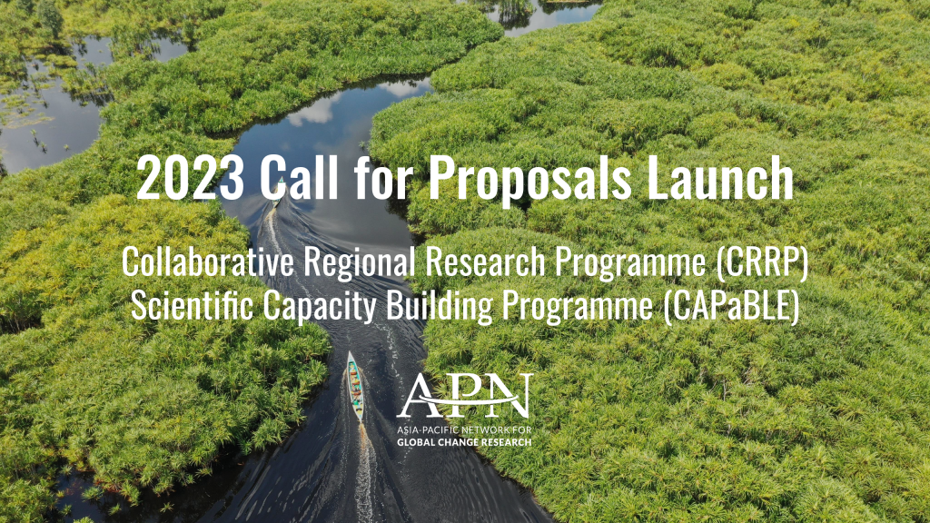 [CLOSED] 2023 Call for Proposals under the CRRP and CAPaBLE Programmes ...
