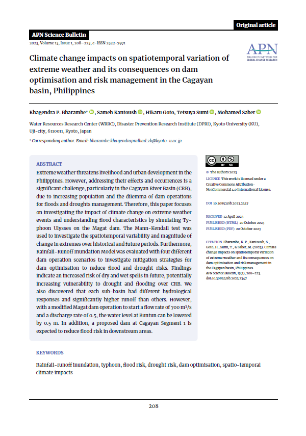 Climate change impacts on spatiotemporal variation of extreme weather ...