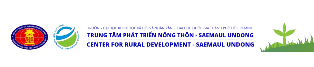 Center for Rural Development–Saemaul Undong | Asia-Pacific Network for ...