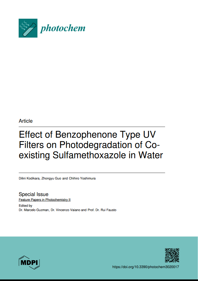 Effect of benzophenone type UV filters on photodegradation of co ...
