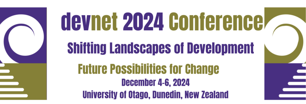 DevNet 2024 Conference: Shifting Landscapes of Development | Asia ...
