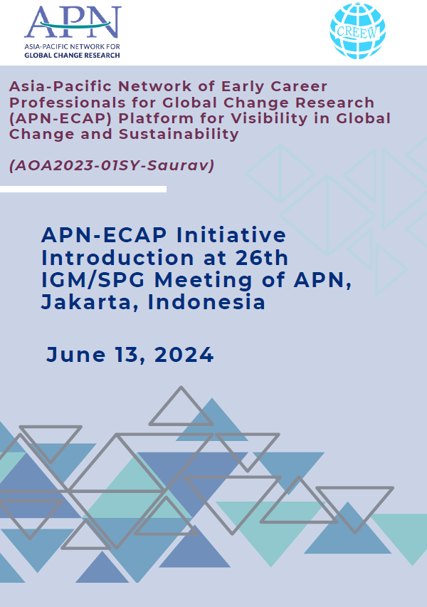 Report: 26th APN Intergovernmental Meeting, June 2024 | Asia-Pacific Network for Global Change ...