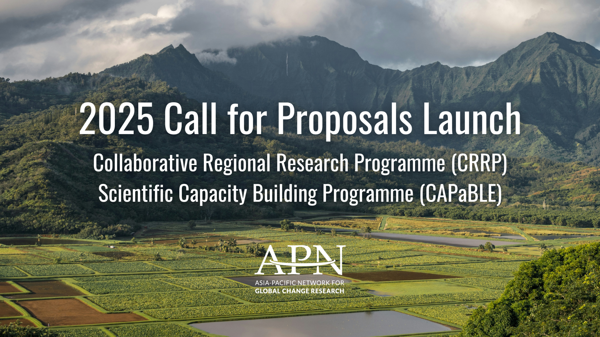 [CLOSED] 2025 Call for Proposals under the CRRP and CAPaBLE Programmes ...