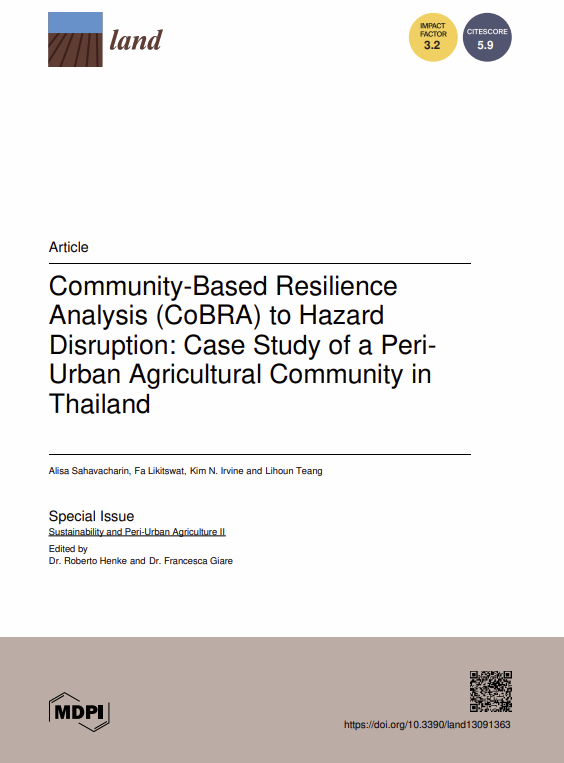 Community-Based Resilience Analysis (CoBRA) to Hazard Disruption: Case ...