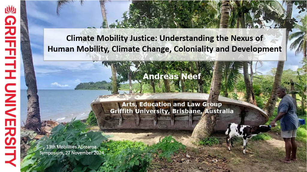 Climate Mobility Justice: Understanding the Nexus of Human Mobility ...